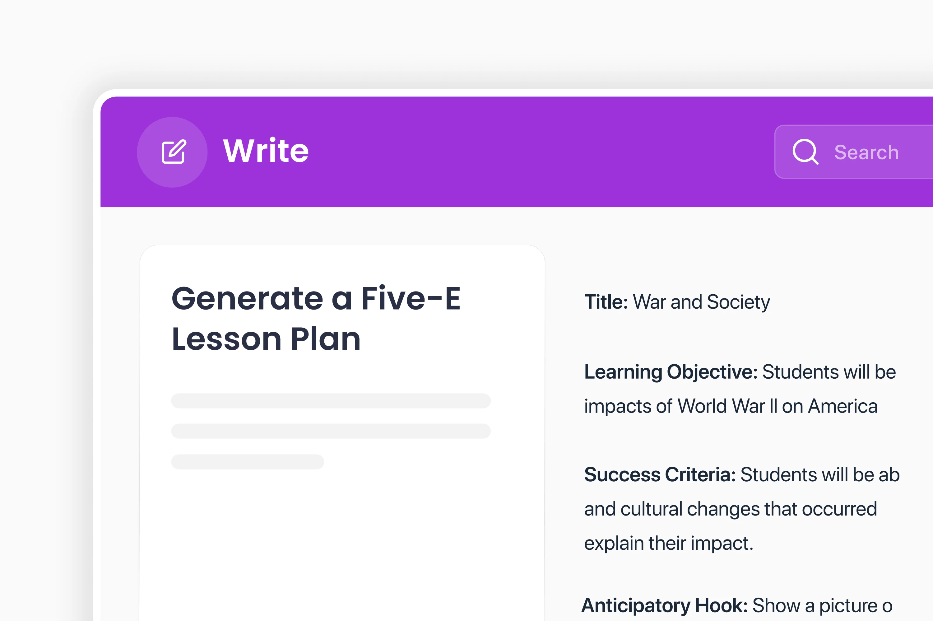Fetchy - Every teacher's best friend